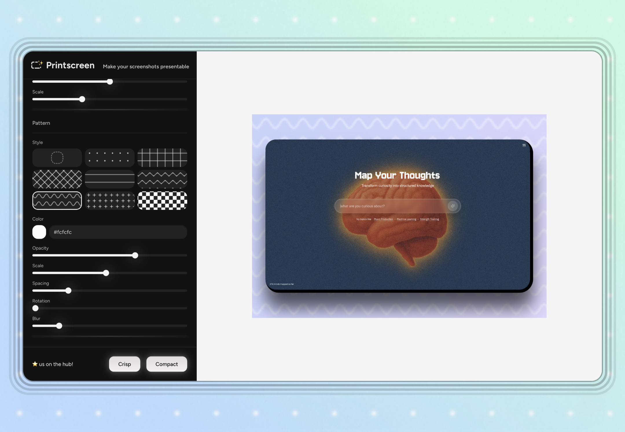 Printscreen | Make your screenshots beautiful